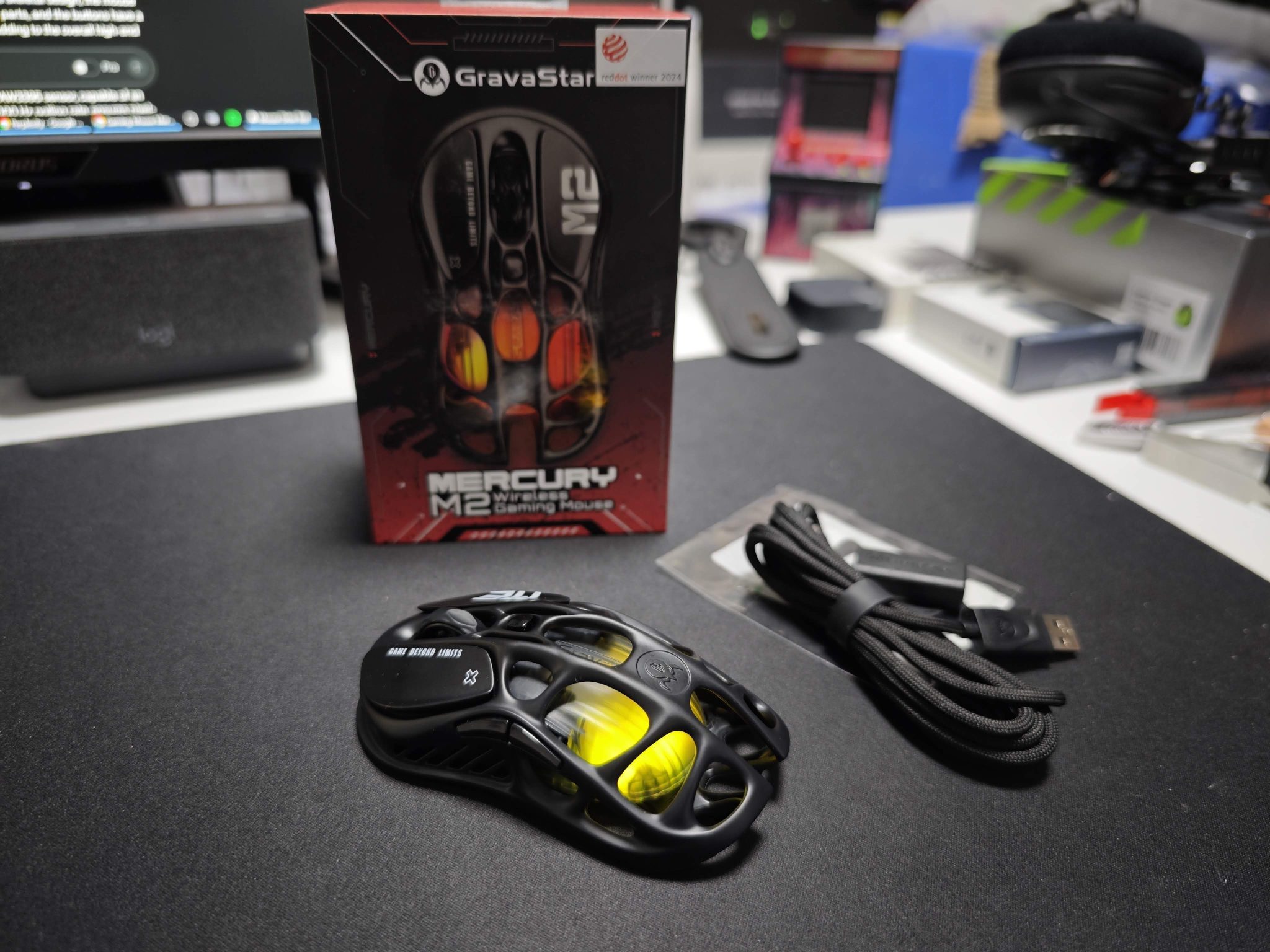 GravaStar Mercury M2 Wireless Gaming Mouse Review: A Futuristic ...